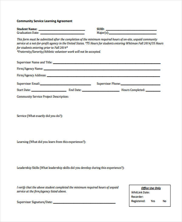 FREE 30+ Sample Service Agreement Forms in PDF | MS Word