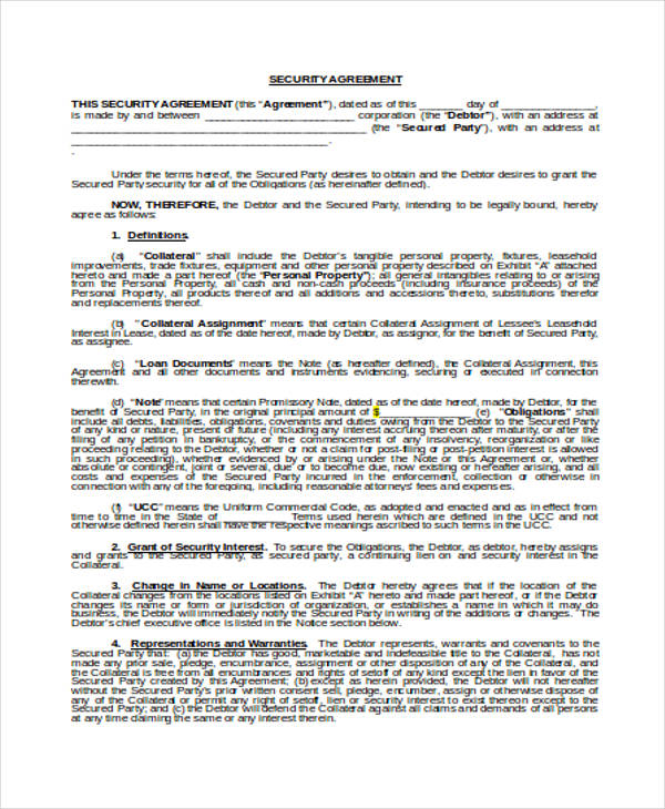 FREE 34+ Loan Agreement Forms in PDF | MS Word