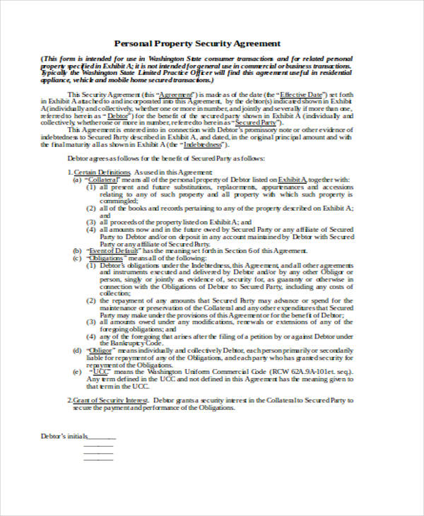 FREE 34+ Loan Agreement Forms in PDF | MS Word