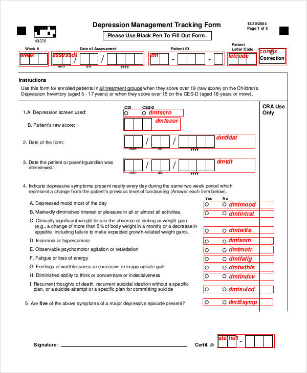FREE 42+ Tracking Form Examples in PDF | Excel | MS Word