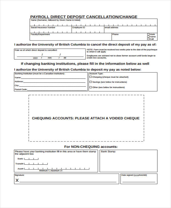 FREE 42+ Sample Payroll Forms in PDF | Excel | MS Word