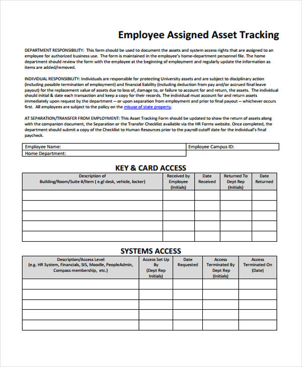 FREE 32+ Tracking Forms in PDF | MS Word | Excel