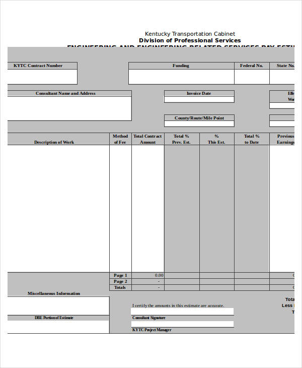 FREE 20+ Service Forms in Excel