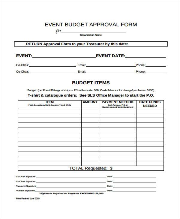 FREE 49 Budget Forms In PDF MS Word Excel FREE 49 Budget Forms In PDF MS Word Excel