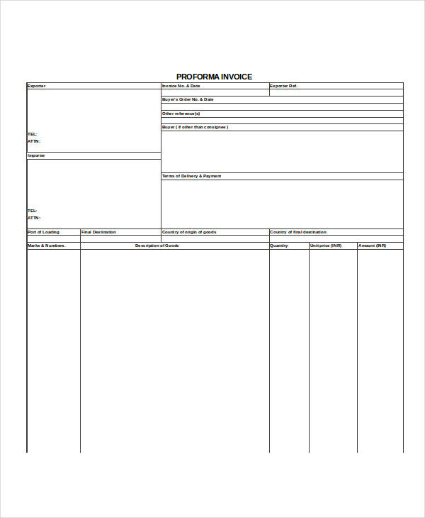 FREE 24+ Invoice Forms in Excel
