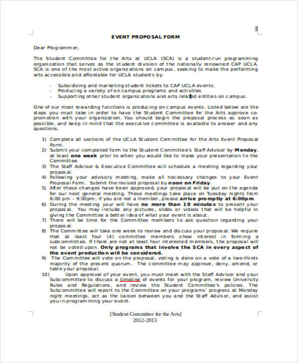 FREE 31+ Event Forms in MS Word | PDF | Pages