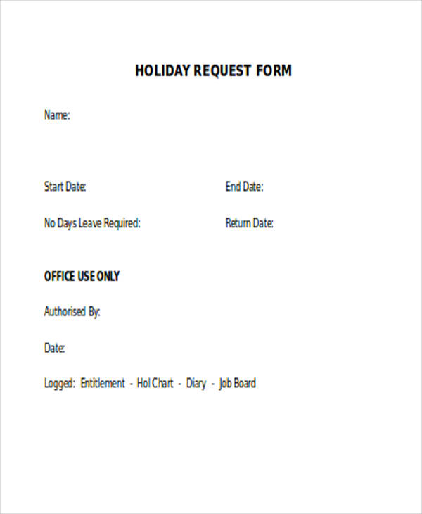 FREE 40+ Request Forms in Excel