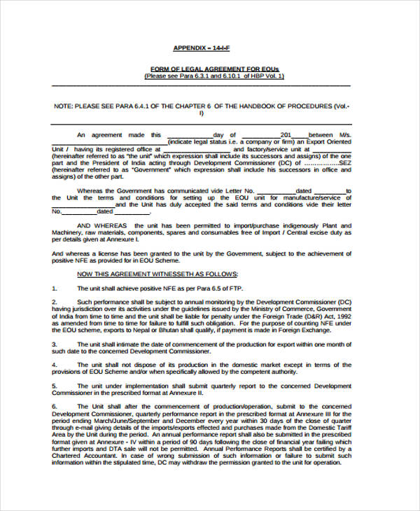 FREE 45+ Business Agreement Form Samples, PDF, MS Word, Google Docs