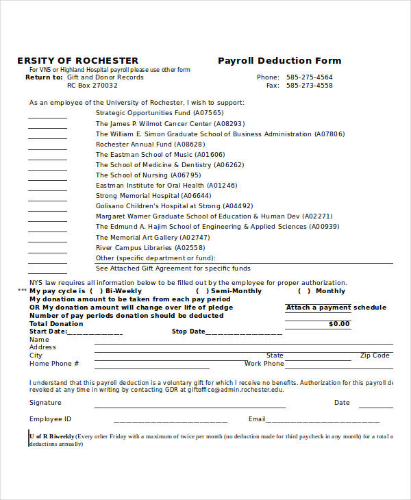 FREE 20+ Payroll Forms in Excel