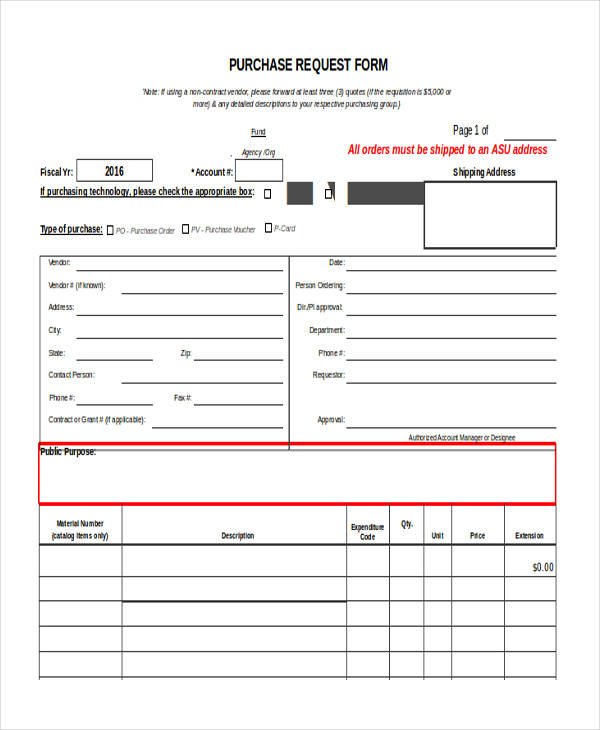 FREE 40+ Request Forms in Excel