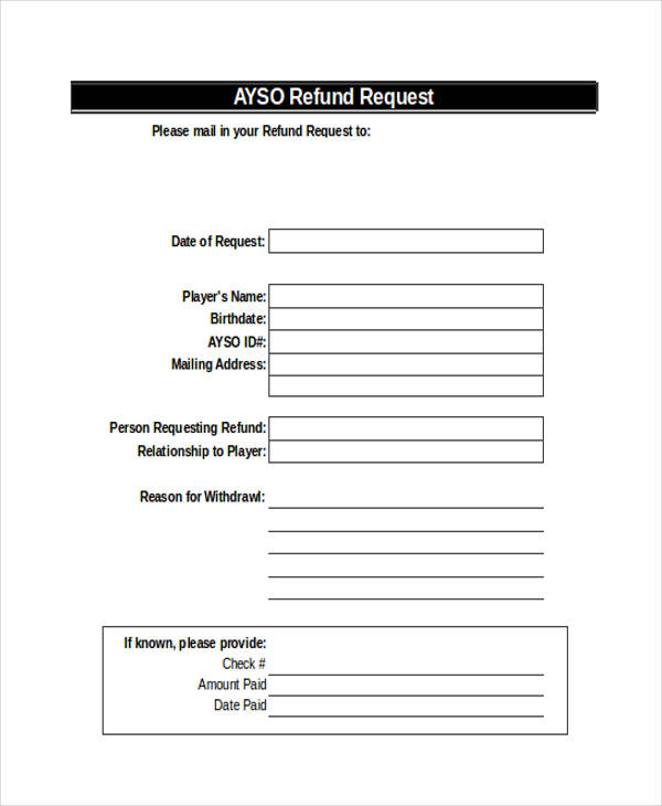 FREE 40+ Request Forms in Excel