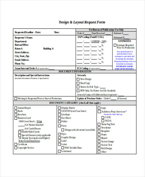 FREE 22+ Work Order Form Samples, PDF, MS Word, Google Docs