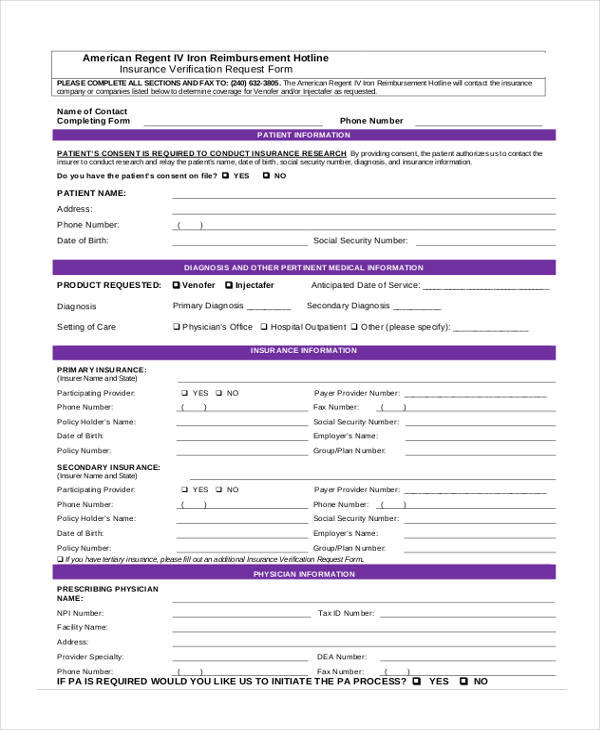 FREE 35+ Verification Forms in PDF | Excel | MS Word