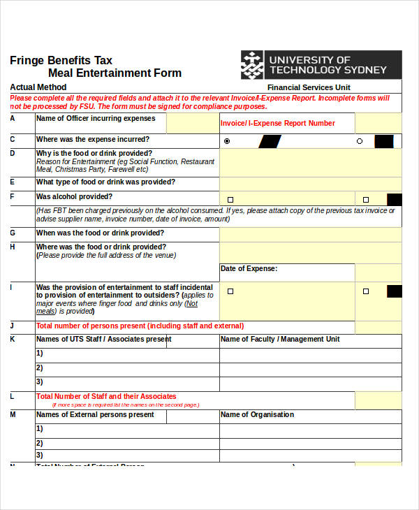 FREE 20+ Service Forms in Excel