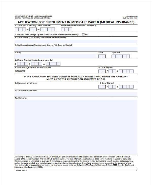 FREE 46+ Application Forms in PDF | MS Word | Excel