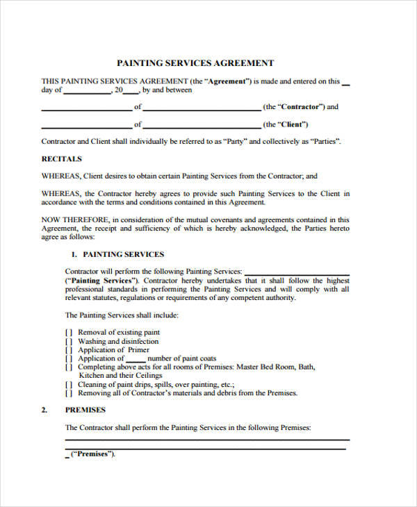 FREE 28 Contract Agreement Forms In PDF MS Word
