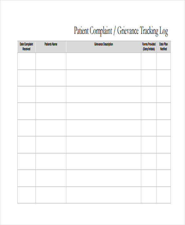FREE 32+ Tracking Forms in PDF | MS Word | Excel