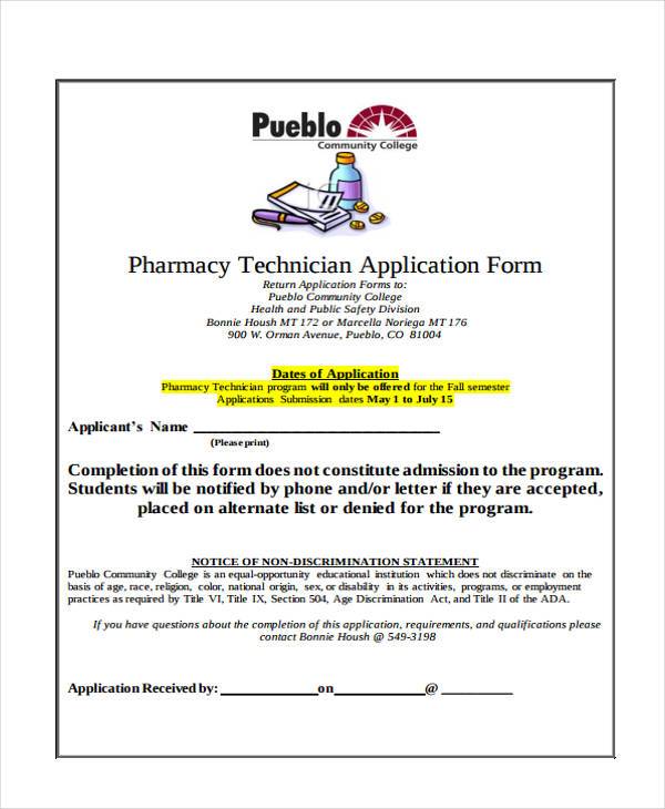 FREE 46+ Application Forms in PDF | MS Word | Excel