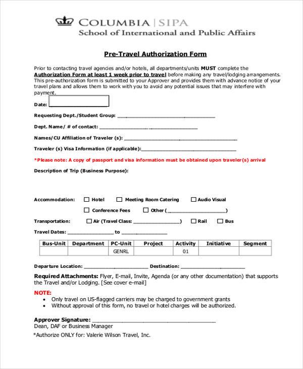 FREE 41+ Authorization Forms in PDF | Excel | MS word