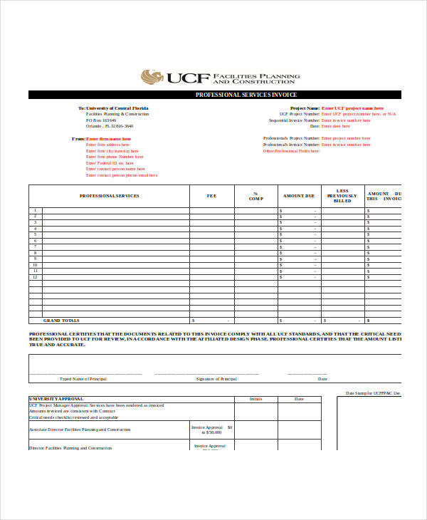 FREE 24+ Invoice Forms in Excel