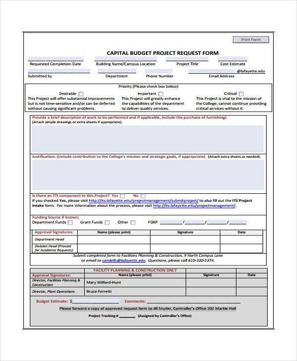 FREE 41+ Budget Forms in PDF