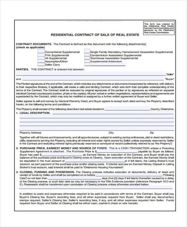 FREE 30+ Sample Purchase Agreement Forms in MS Word | PDF