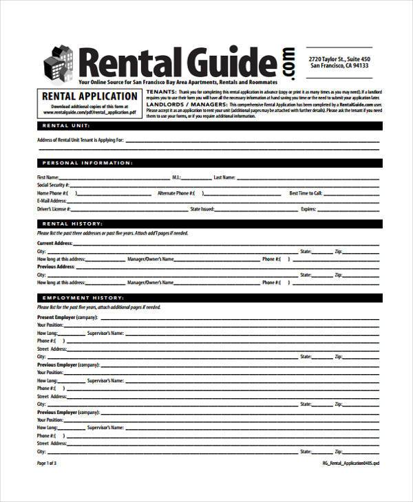 FREE 46+ Application Forms in PDF | MS Word | Excel