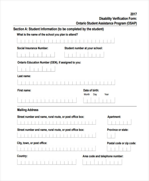 FREE 40+ Verification Form Samples, PDF, MS Word, Google Docs