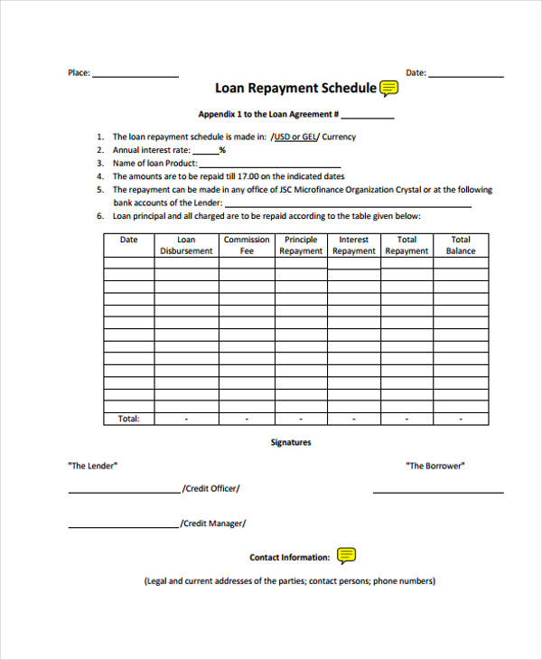FREE 56 Loan Agreement Forms In PDF MS Word FREE 56 Loan Agreement Forms In PDF MS Word