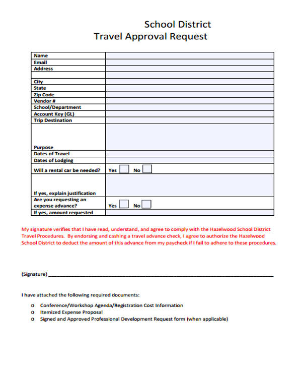 FREE 36+ Travel Request Form Samples, PDF, MS Word, Google Docs, Excel