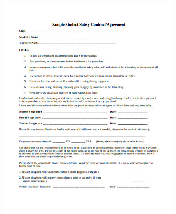 FREE 39+ Contract Form Samples, PDF, MS Word, Google Docs