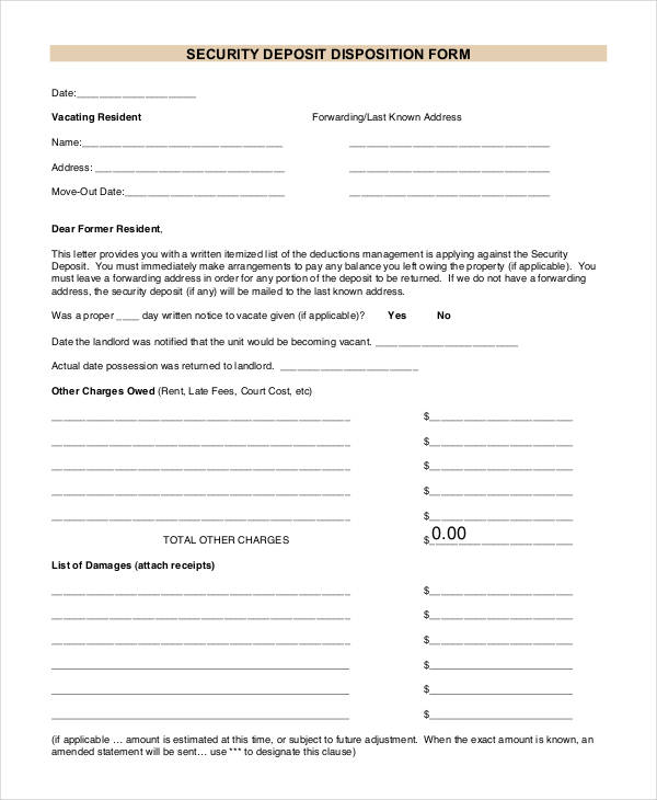 FREE 37+ Sample Receipt Forms in PDF | MS Word | Excel