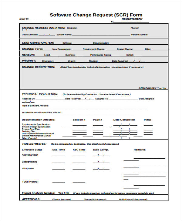 FREE 52+ Request Form Samples, PDF, MS Word, Google Docs, Excel