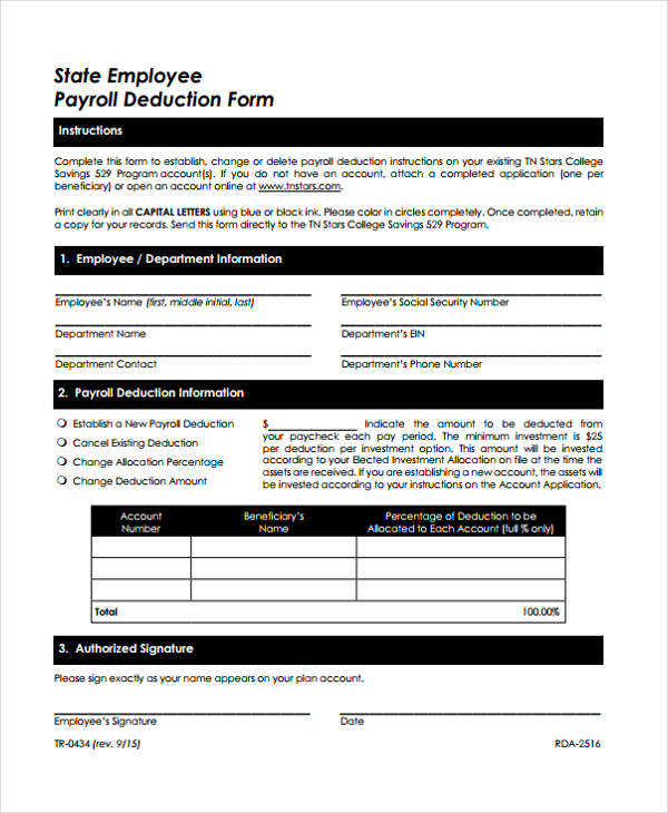 FREE 42+ Sample Payroll Forms in PDF | Excel | MS Word