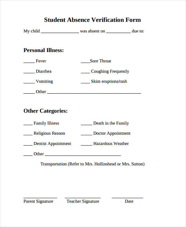 FREE 40+ Verification Form Samples, PDF, MS Word, Google Docs