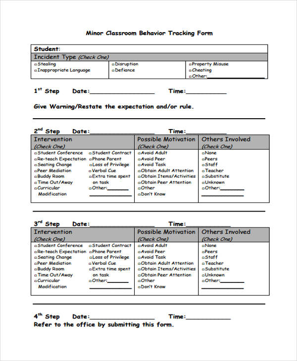 FREE 32+ Tracking Forms in PDF | MS Word | Excel