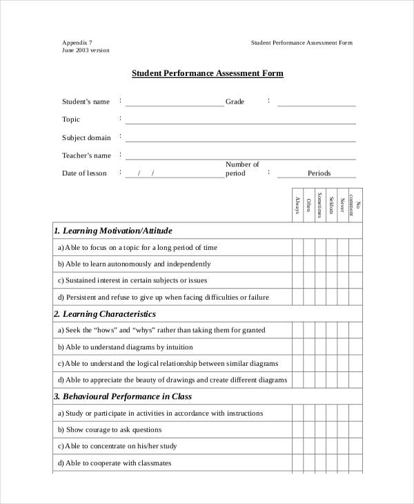 FREE 23+ Student Feedback Forms in PDF | MS Word | Excel