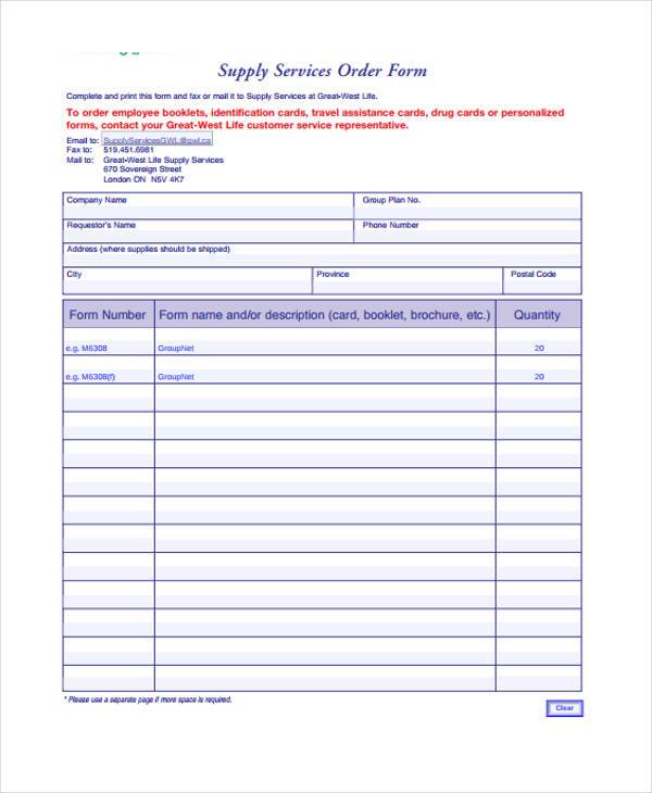 FREE 33+ Service Forms in PDF