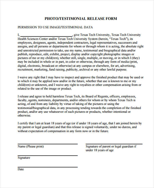 FREE 27+ Patient Release Form Samples, PDF, MS Word, Google Docs