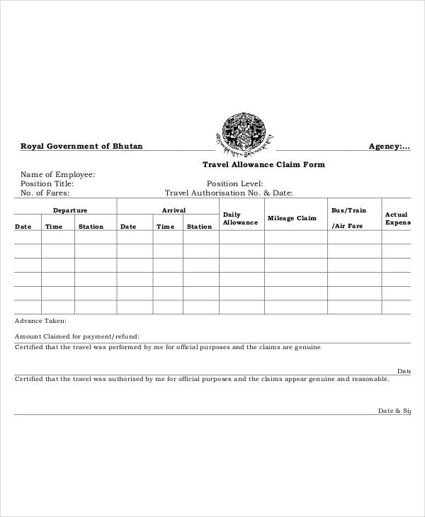 FREE 40 Claim Forms In PDF Excel MS Word FREE 40 Claim Forms In PDF Excel MS Word