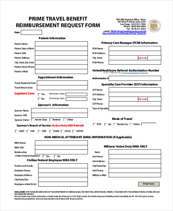 13 Travel Request Form Template Sample Excel Templates 13 Travel Request Form Template Sample Excel Templates