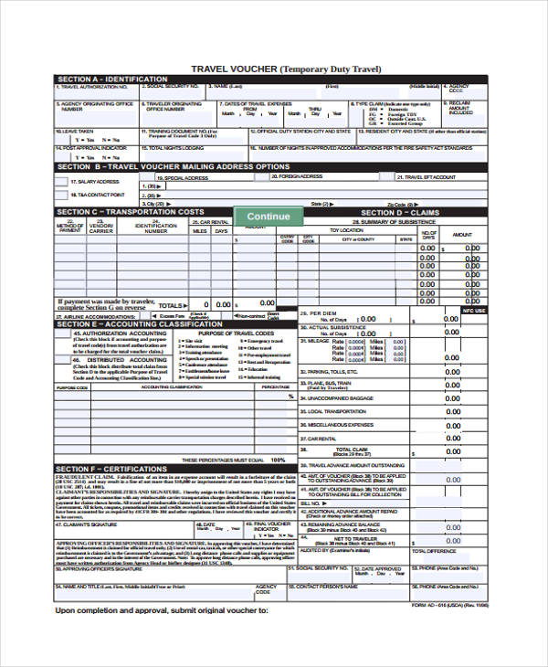 FREE 31+ Travel Forms in PDF | Excel | MS Word