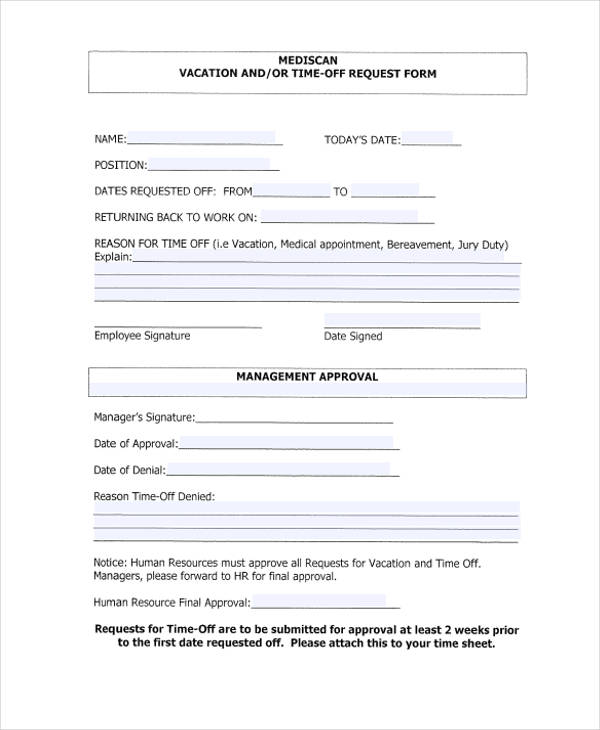 FREE 52+ Request Form Samples, PDF, MS Word, Google Docs, Excel