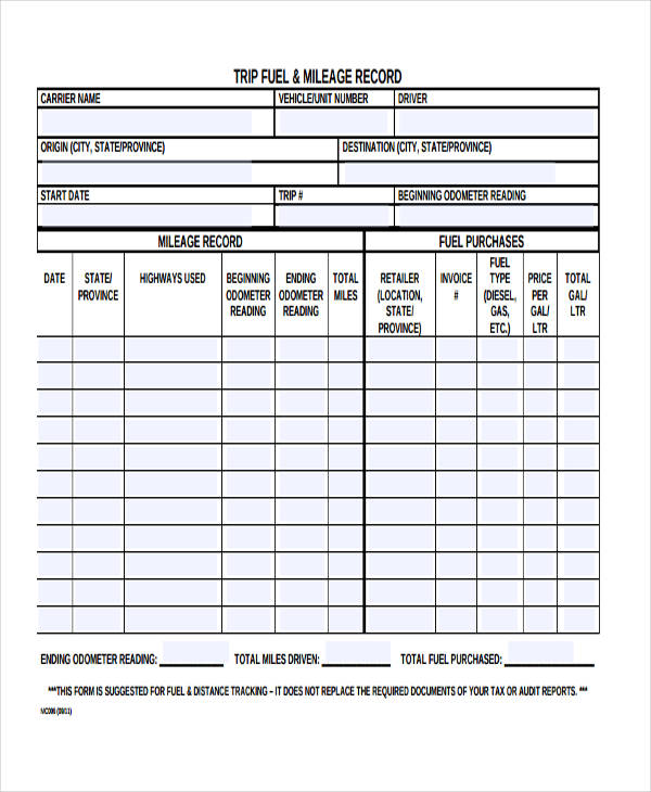 FREE 32+ Tracking Forms in PDF | MS Word | Excel