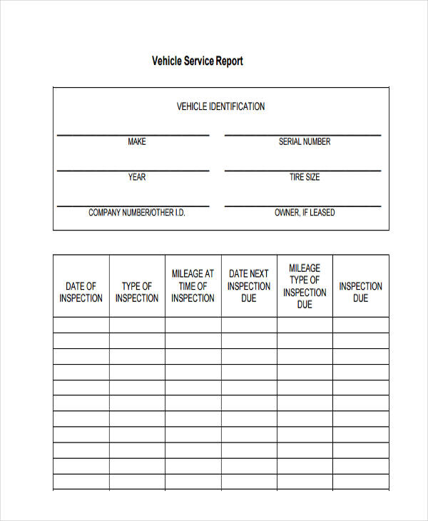FREE 31+ Sample Service Forms in PDF | MS Word | Excel