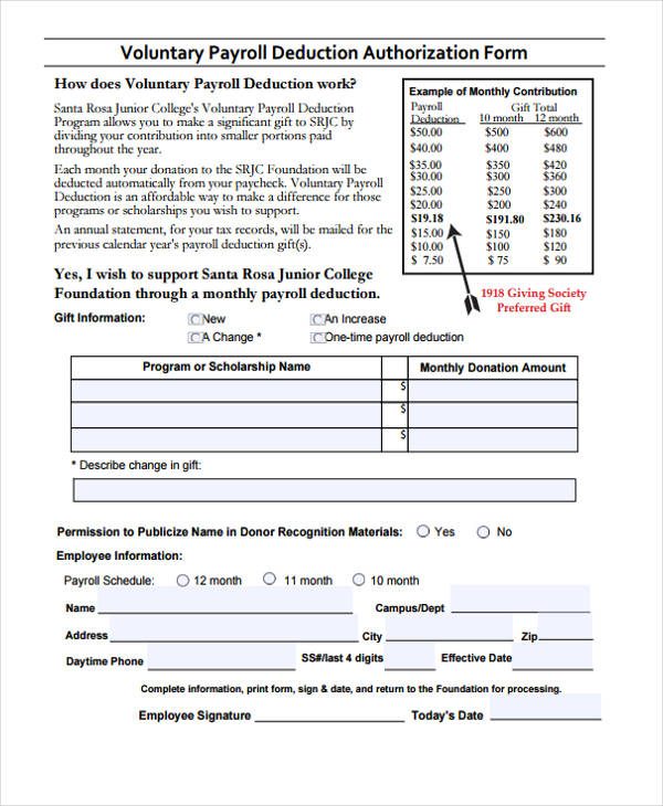 FREE 42+ Sample Payroll Forms in PDF | Excel | MS Word