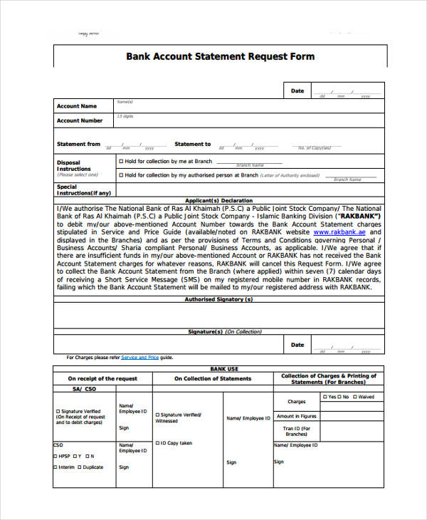FREE 6+ Accounting Statement Forms in PDF