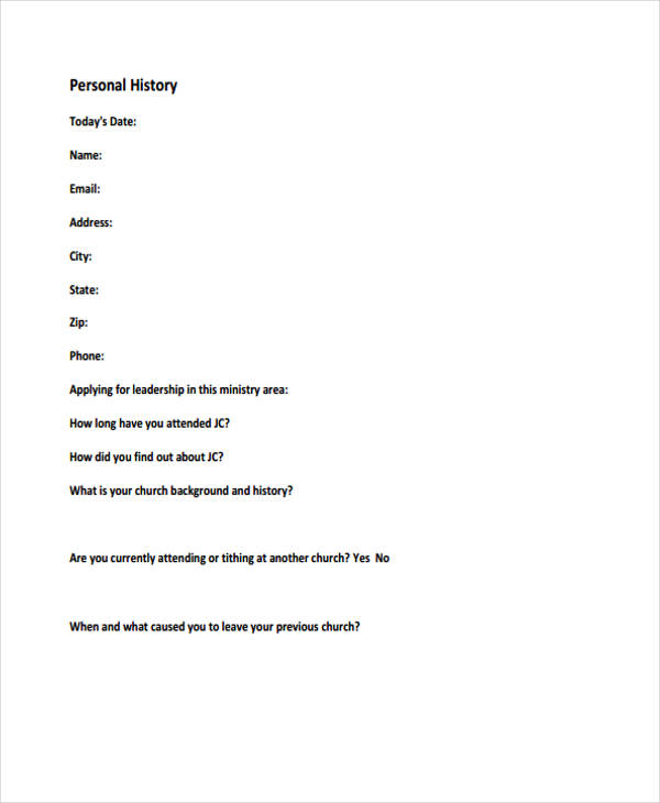 FREE 9+ Leadership Application Forms in PDF | MS Word