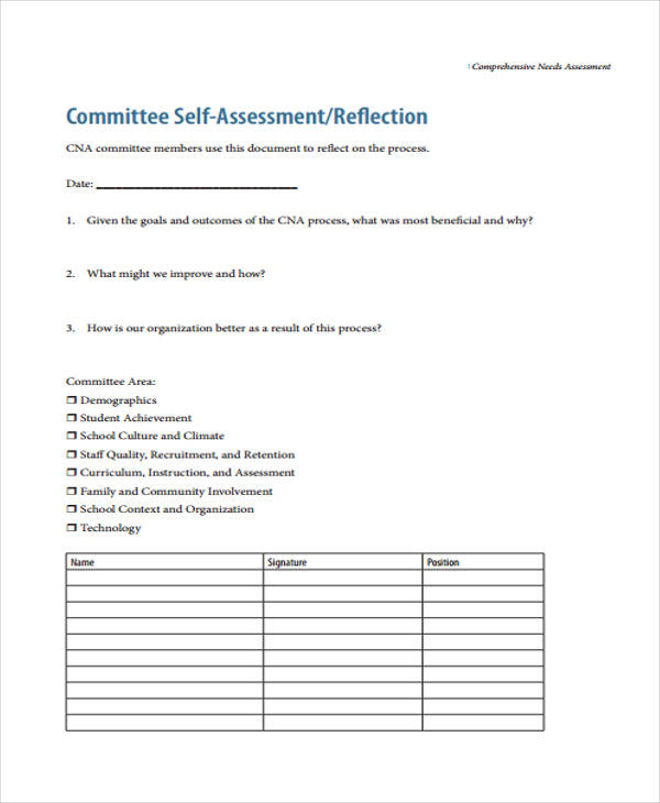 FREE 31+ Needs Assessment Forms in PDF | Excel | MS Word