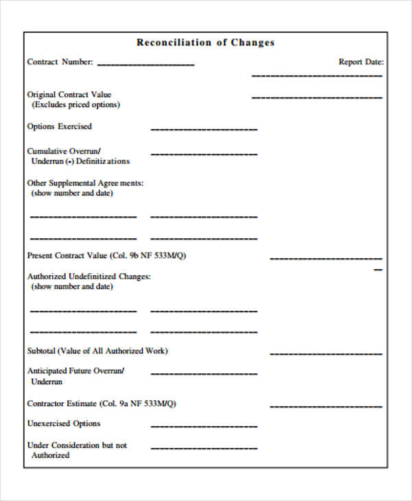 FREE 8+ Account Report Forms in PDF | MS Word | Excel
